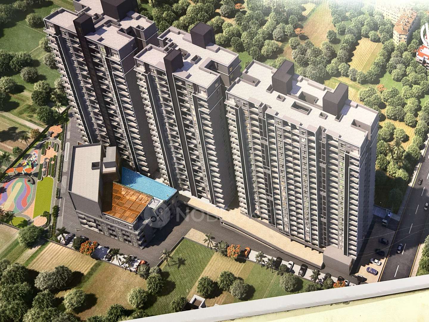 Infinity world Punawale - Without Brokerage Unfurnished 3 BHK Flat for ...